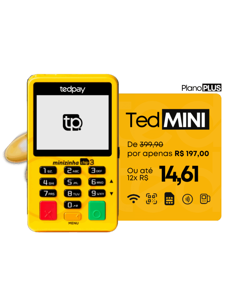TedPay Principal - Maquininhas de cartão para CPF e CNPJ
